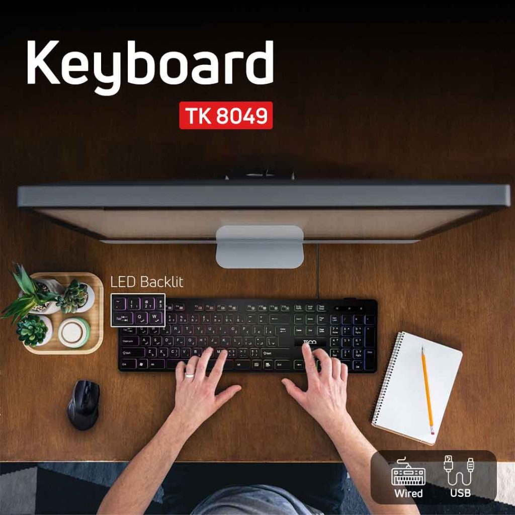 کیبورد تسکو مدل TK 8049 » تسکو TSCO