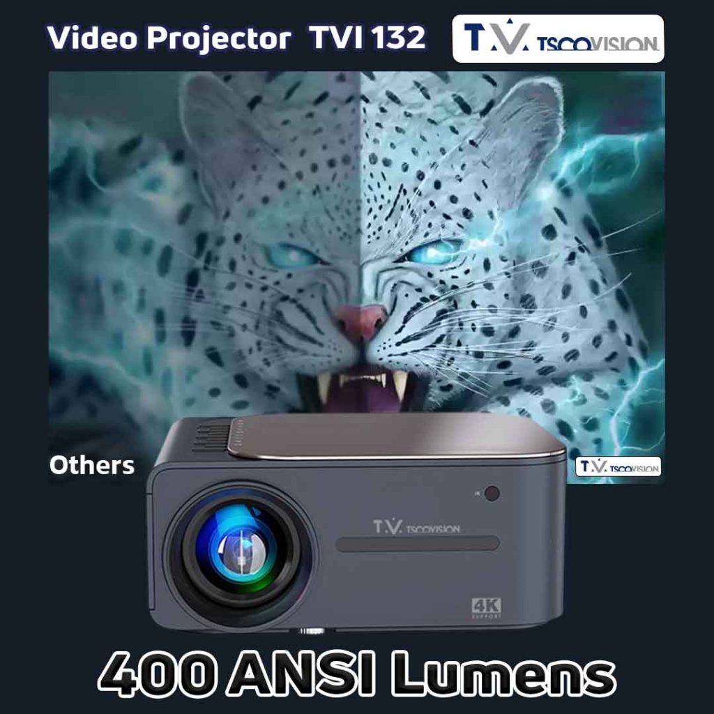 ویدئو پروژکتور هوشمند تسکوویژن مدل TVI 132 » تسکو TSCO