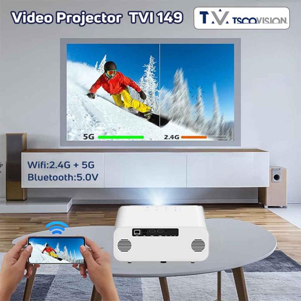 ویدئو پروژکتور هوشمند تسکوویژن مدل TVI 149 » تسکو TSCO