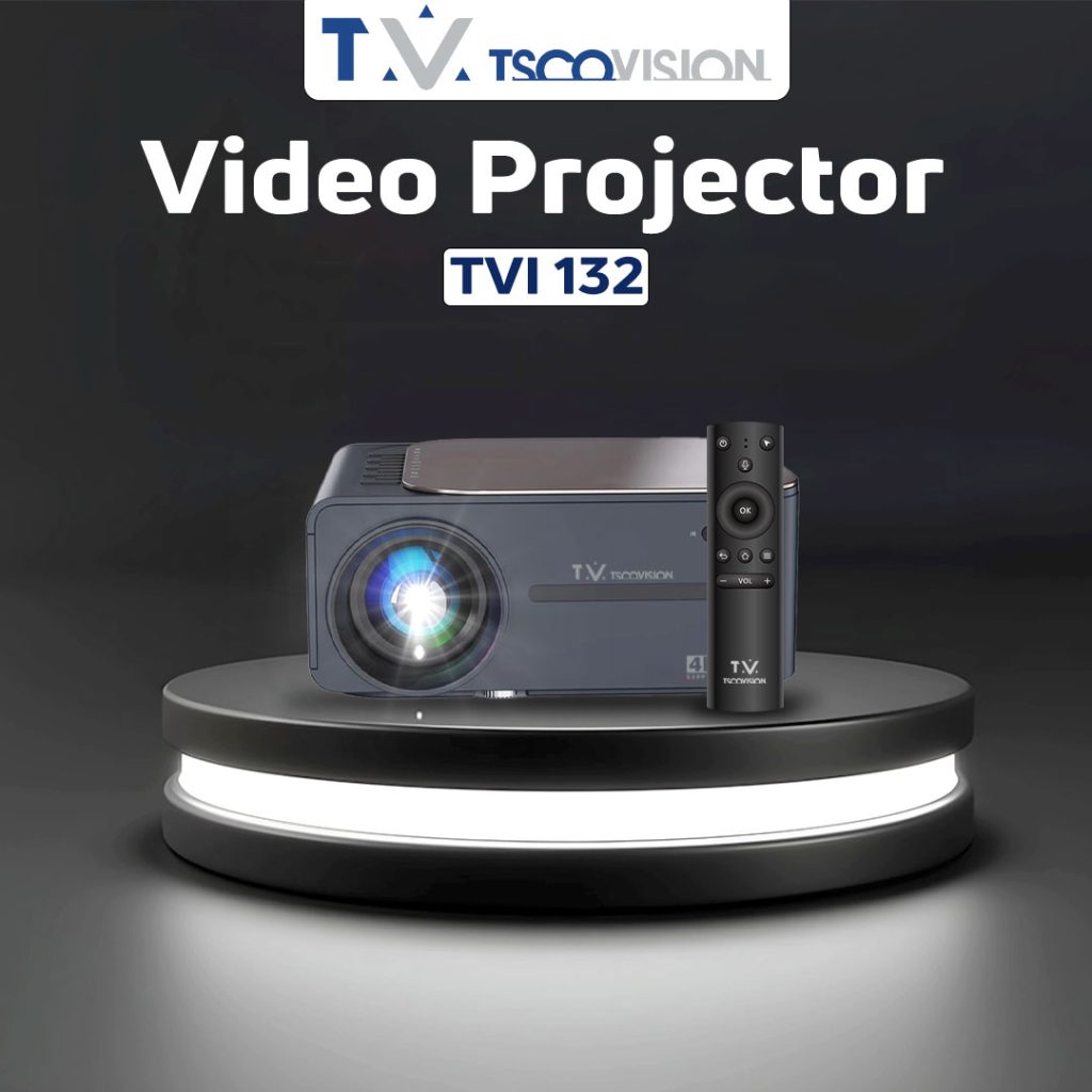 ویدئو پروژکتور هوشمند تسکوویژن مدل TVI 132 » تسکو TSCO