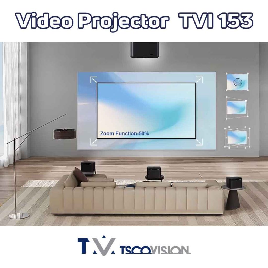 ویدئو پروژکتور هوشمند تسکوویژن مدل TVI 153 » تسکو TSCO