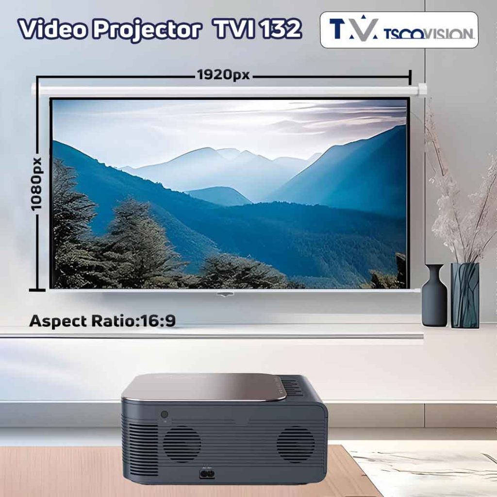 ویدئو پروژکتور هوشمند تسکوویژن مدل TVI 132 » تسکو TSCO