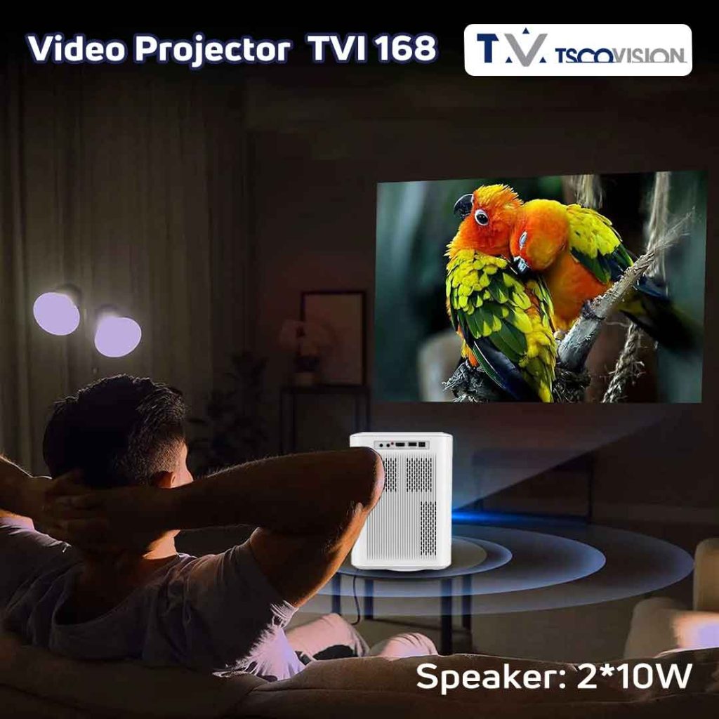 ویدئو پروژکتور هوشمند تسکوویژن مدل TVI 168 » تسکو TSCO