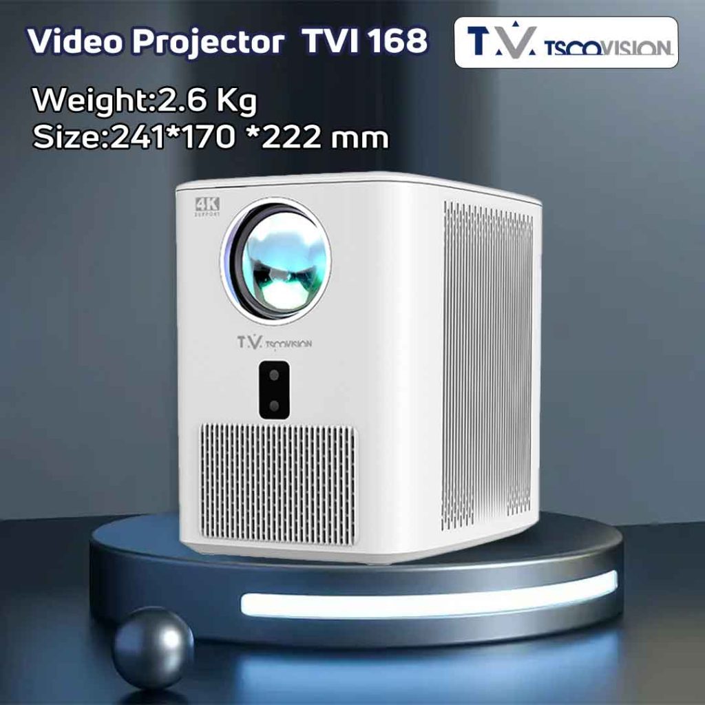 ویدئو پروژکتور هوشمند تسکوویژن مدل TVI 168 » تسکو TSCO