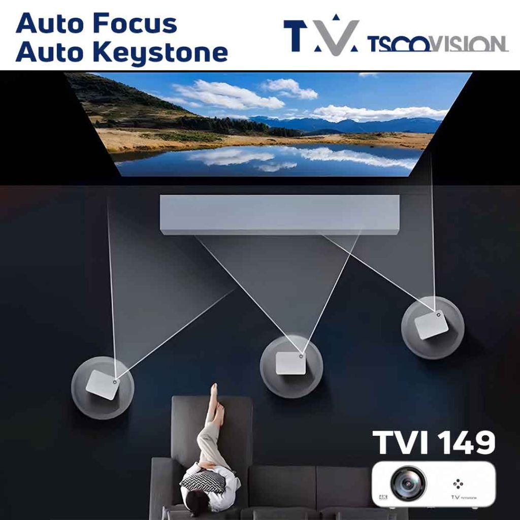 ویدئو پروژکتور هوشمند تسکوویژن مدل TVI 149 » تسکو TSCO