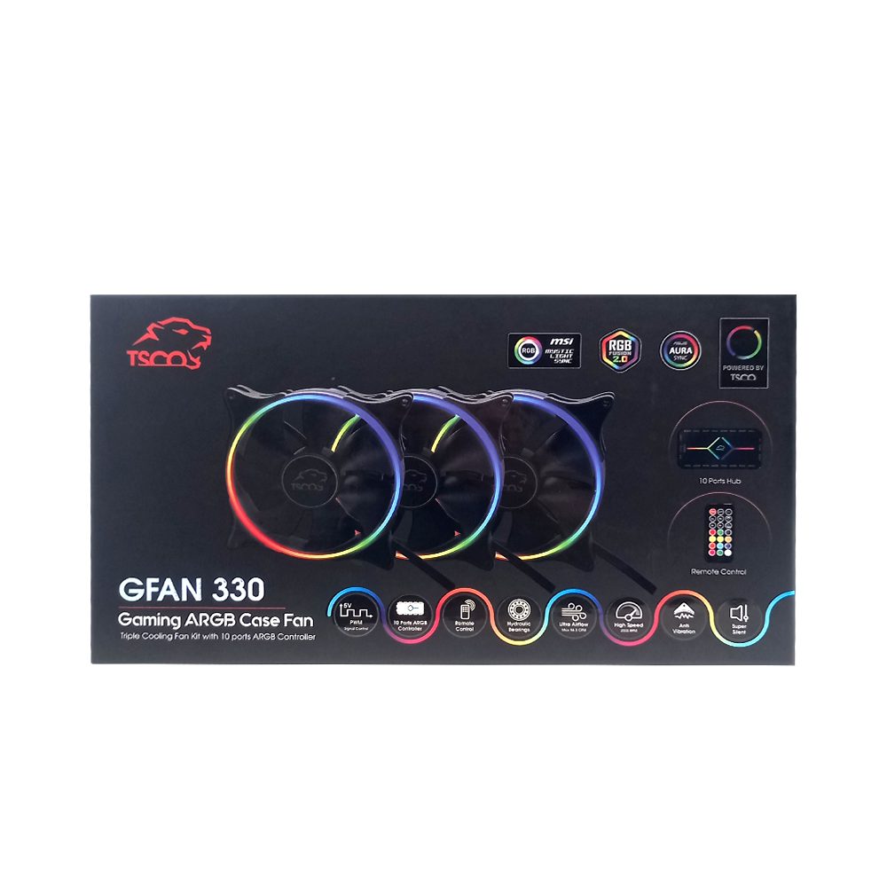 فن کیس گیمینگ تسکو مدل GFAN 330 | تسکو TSCO