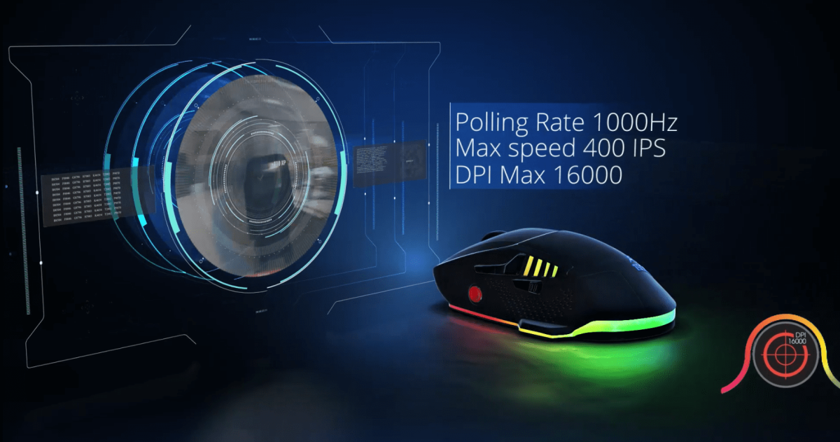 ماوس گیمینگ تسکو مدل GM 2035 » تسکو TSCO