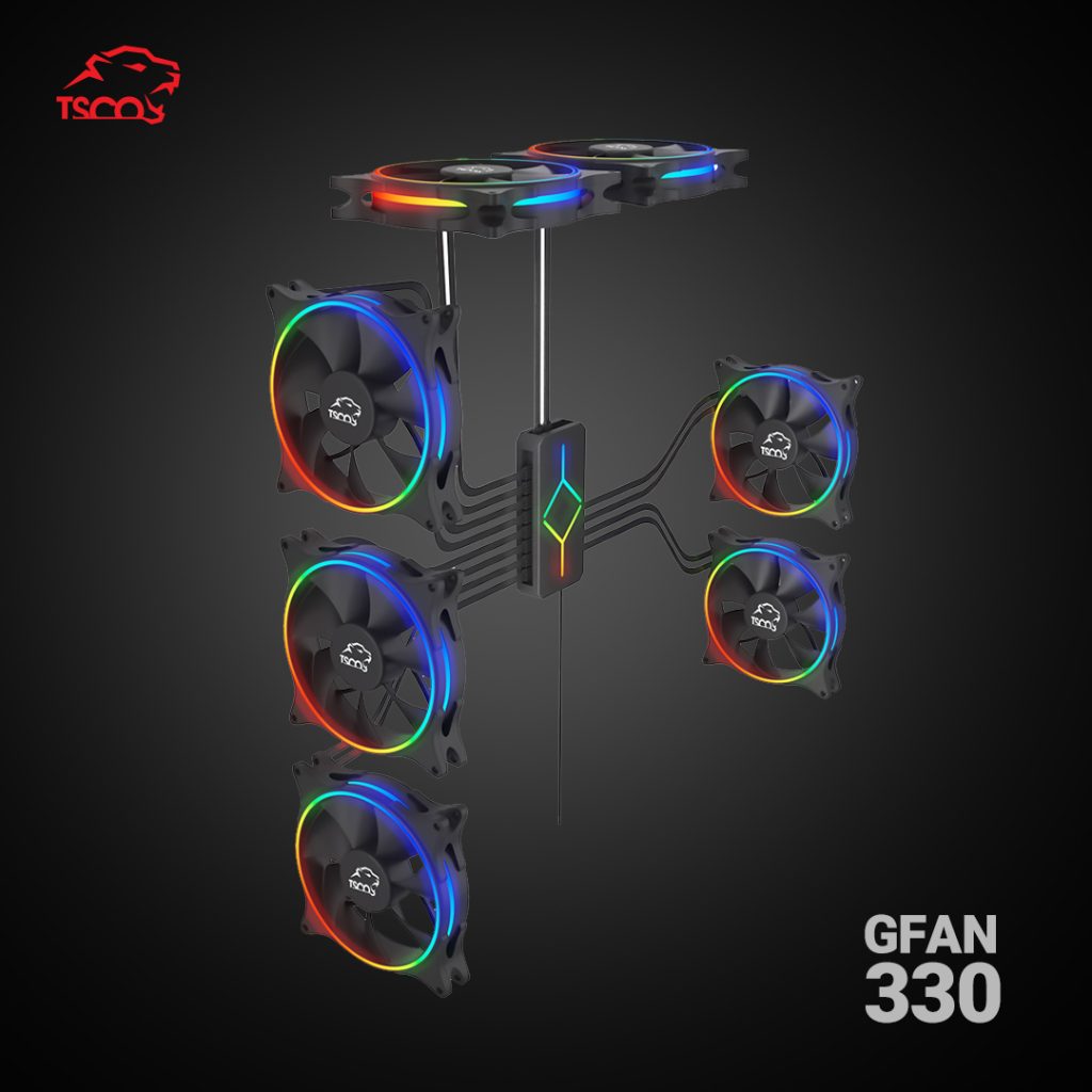 فن کیس گیمینگ تسکو مدل GFAN 330 | تسکو TSCO