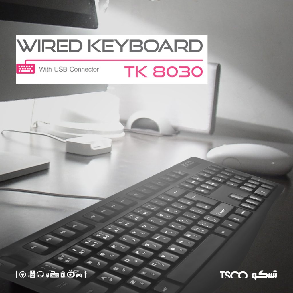 کیبورد تسکو مدل TK 8030 | تسکو TSCO