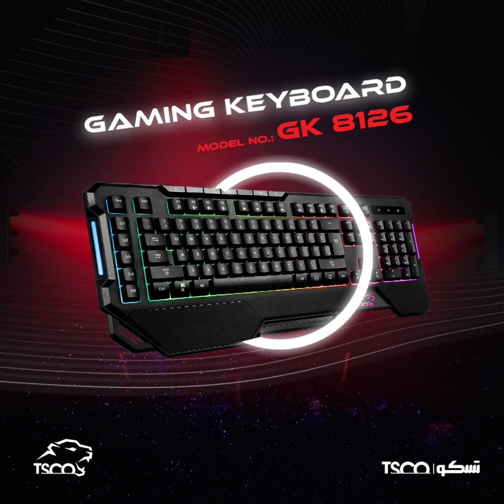 کیبورد تسکو مدل GK 8126 | تسکو TSCO