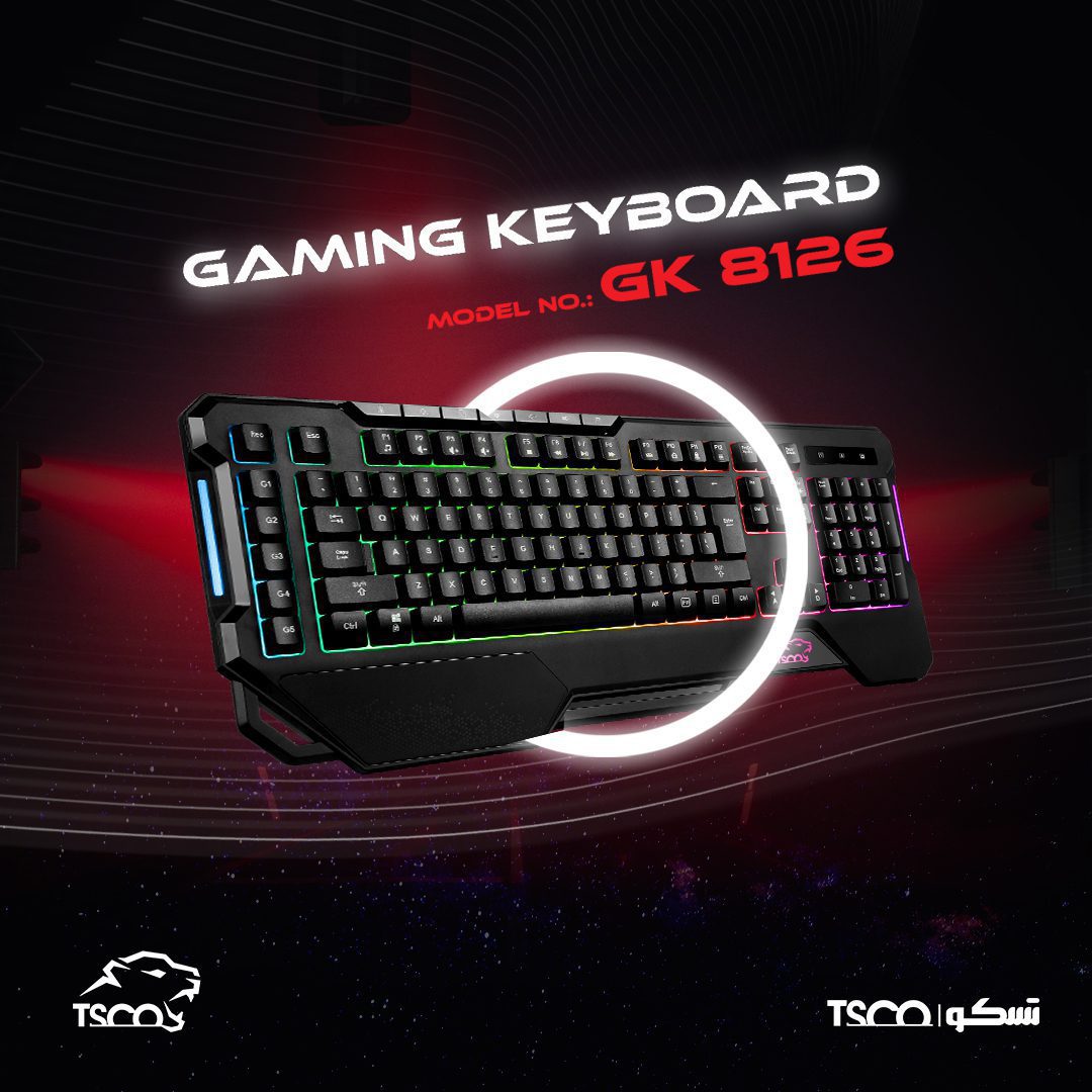 کیبورد تسکو مدل GK 8126 | تسکو TSCO