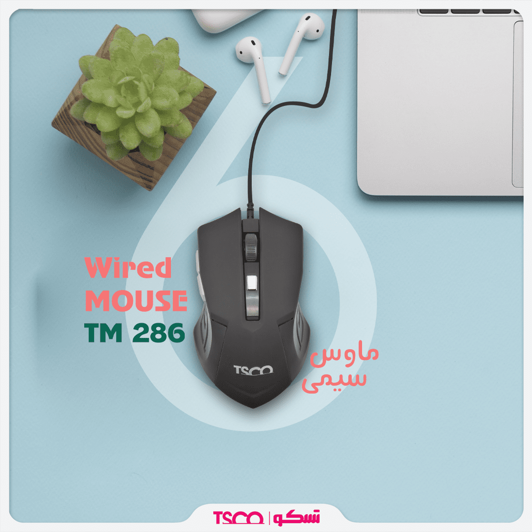 ماوس تسکو مدل TM 286 » تسکو TSCO