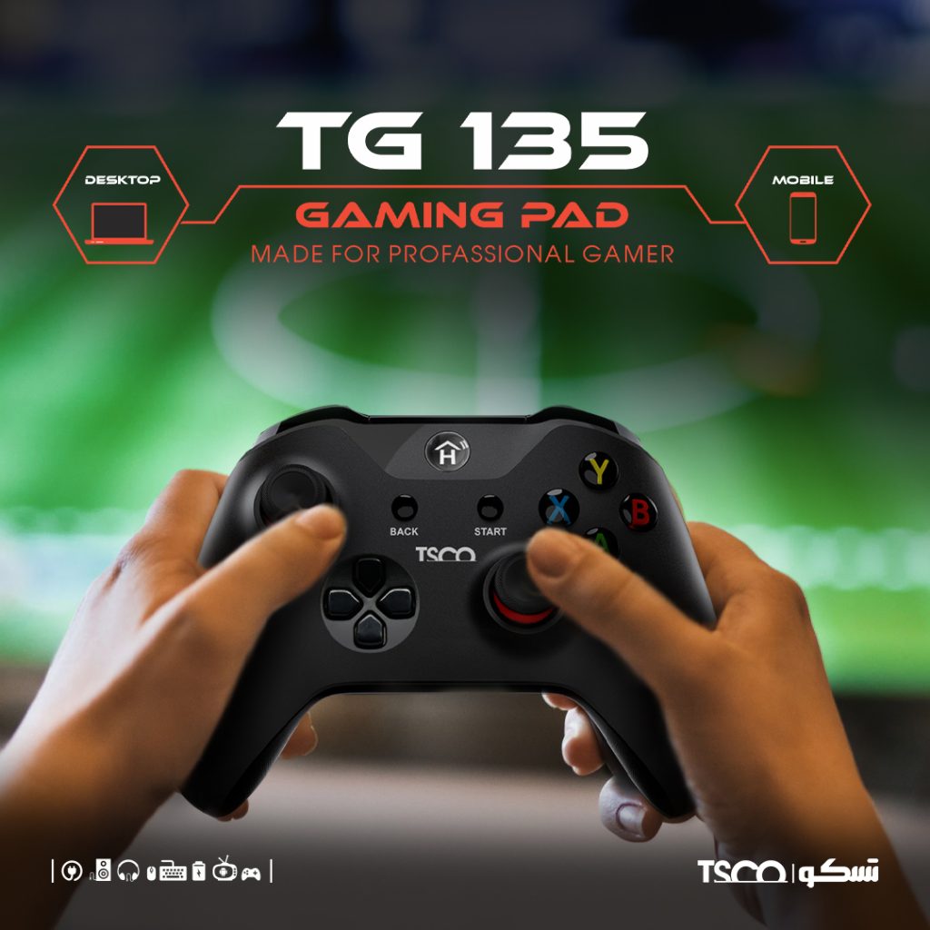 گیم پد تسکو مدل TG 135W » تسکو TSCO