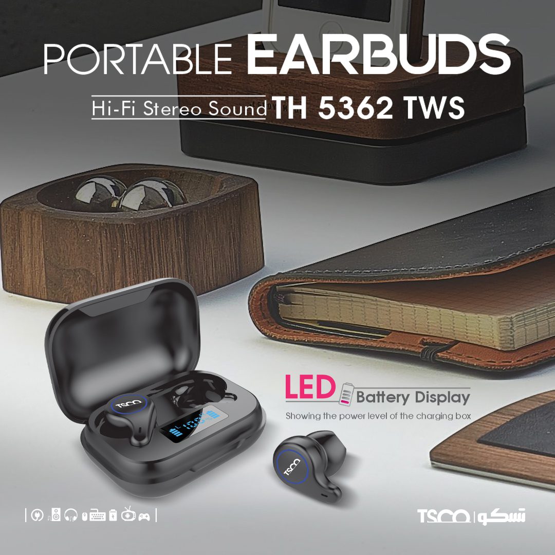 ایرفون وایرلس تسکو مدل TH 5362TWS » تسکو TSCO