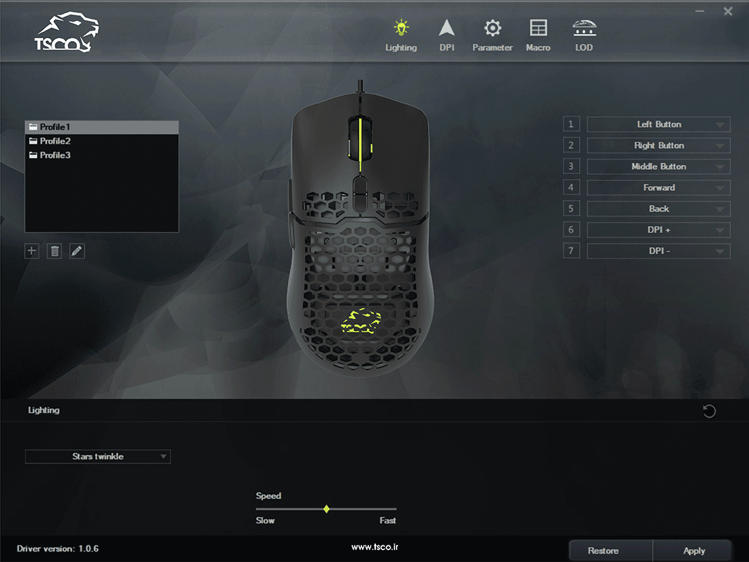 ماوس گیمینگ تسکو مدل GM 790 » تسکو TSCO