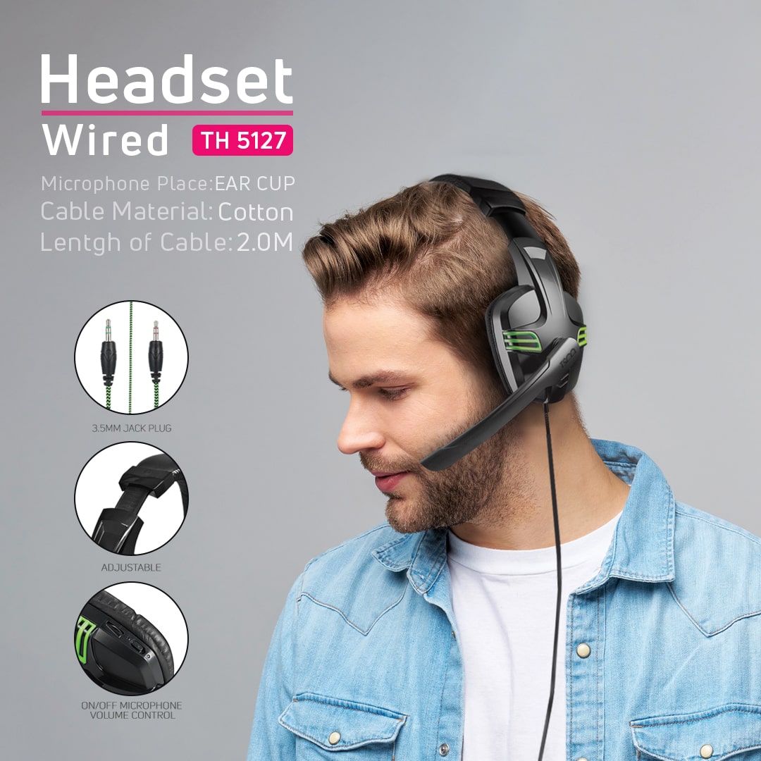 هدفون تسکو مدل TH 5127 » تسکو TSCO