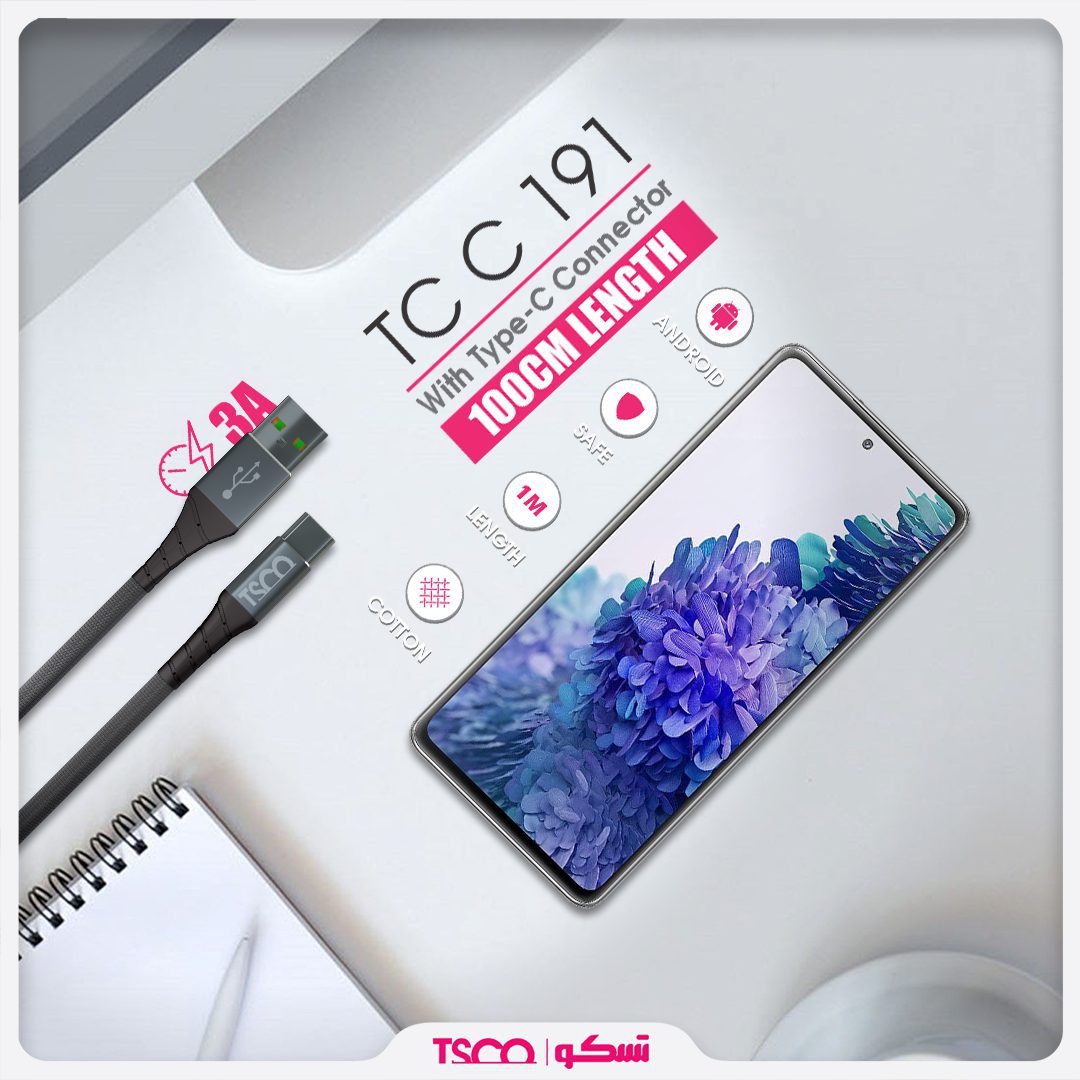 کابل شارژ تسکو مدل TCC 191 » تسکو TSCO