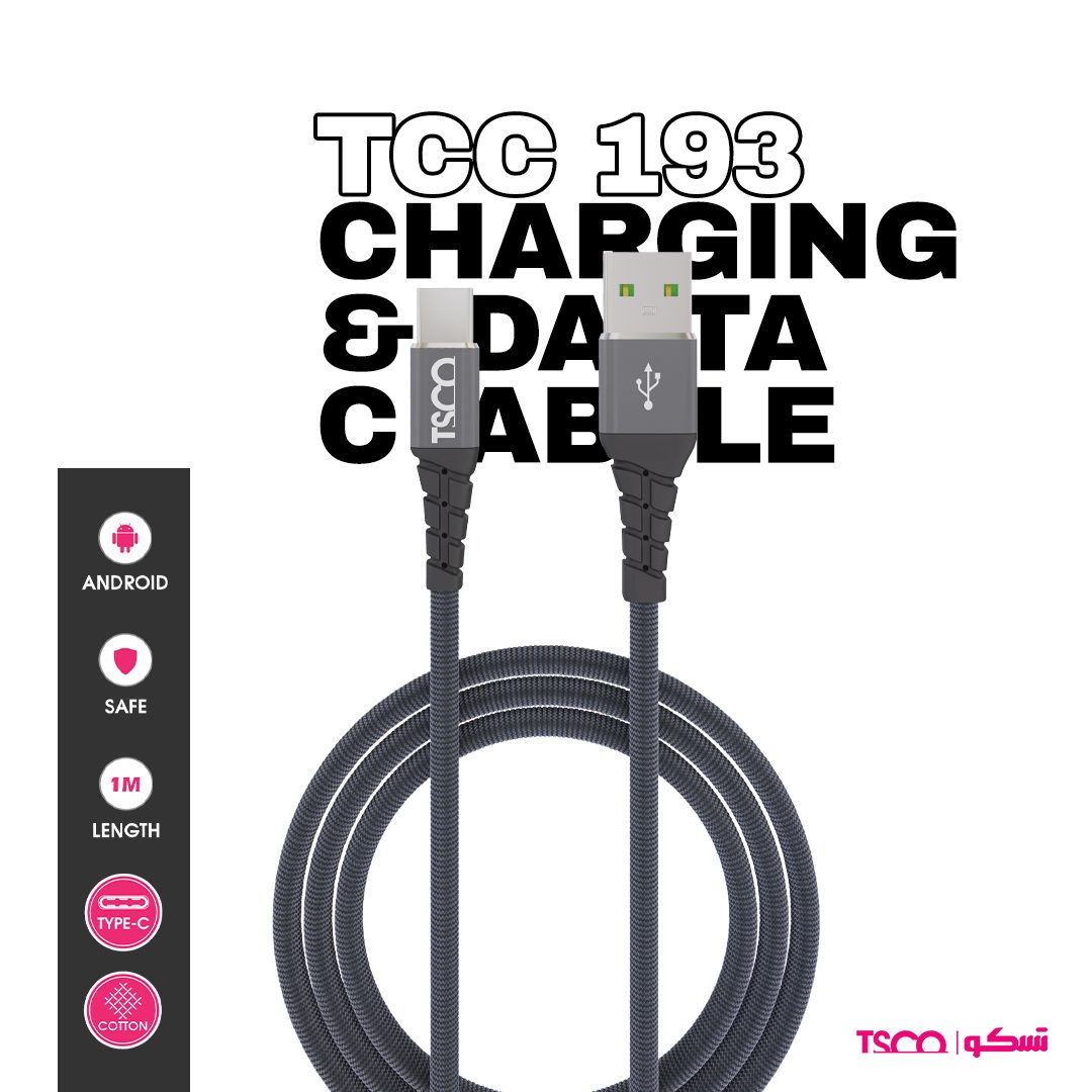 کابل شارژ تسکو مدل TCC 193 » تسکو TSCO