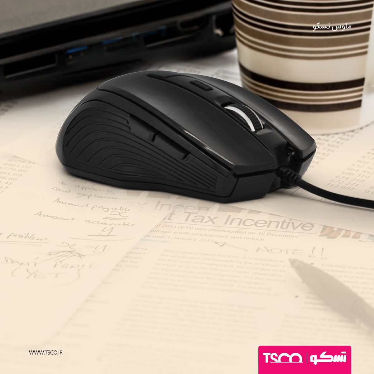 ماوس تسکو مدل TM 295 » تسکو TSCO