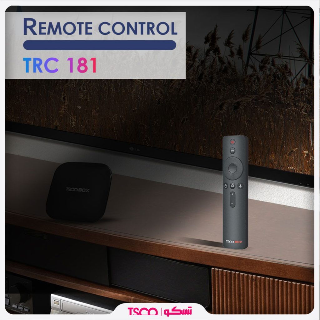 ریموت کنترل تسکو مدل TRC 181 » تسکو TSCO