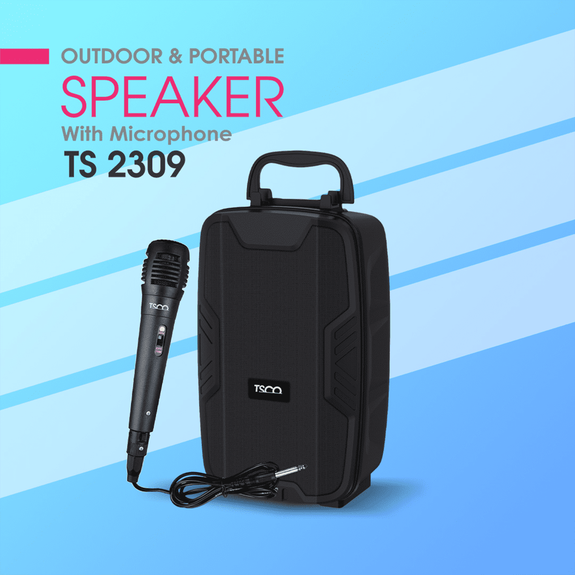 اسپیکر پرتابل تسکو مدل TS 2309 » تسکو TSCO