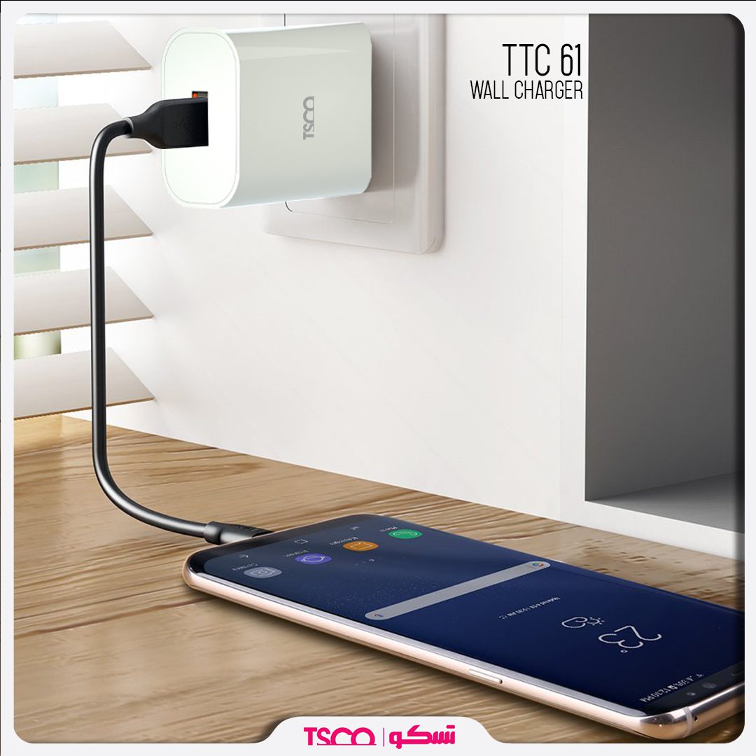شارژر دیواری تسکو مدل TTC 61 » تسکو TSCO