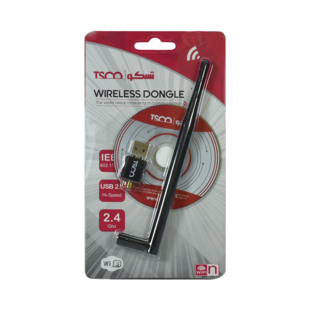 دانگل USB بی سیم تسکو مدل TW 1010 » تسکو TSCO