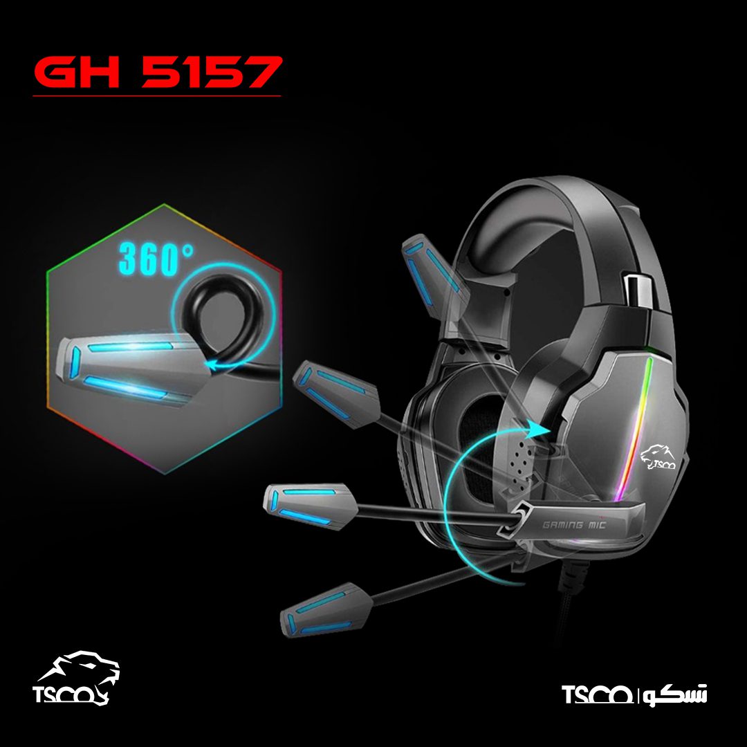 هدست گیمینگ تسکو مدل GH 5157 » تسکو TSCO