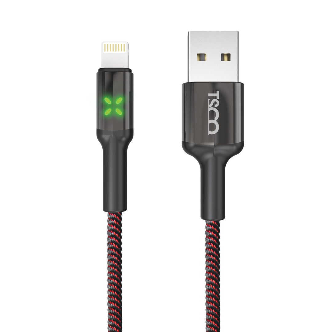 کابل تبدیل USB به لایتنینگ تسکو مدل TC i901 طول 1 متر - قسطی موب