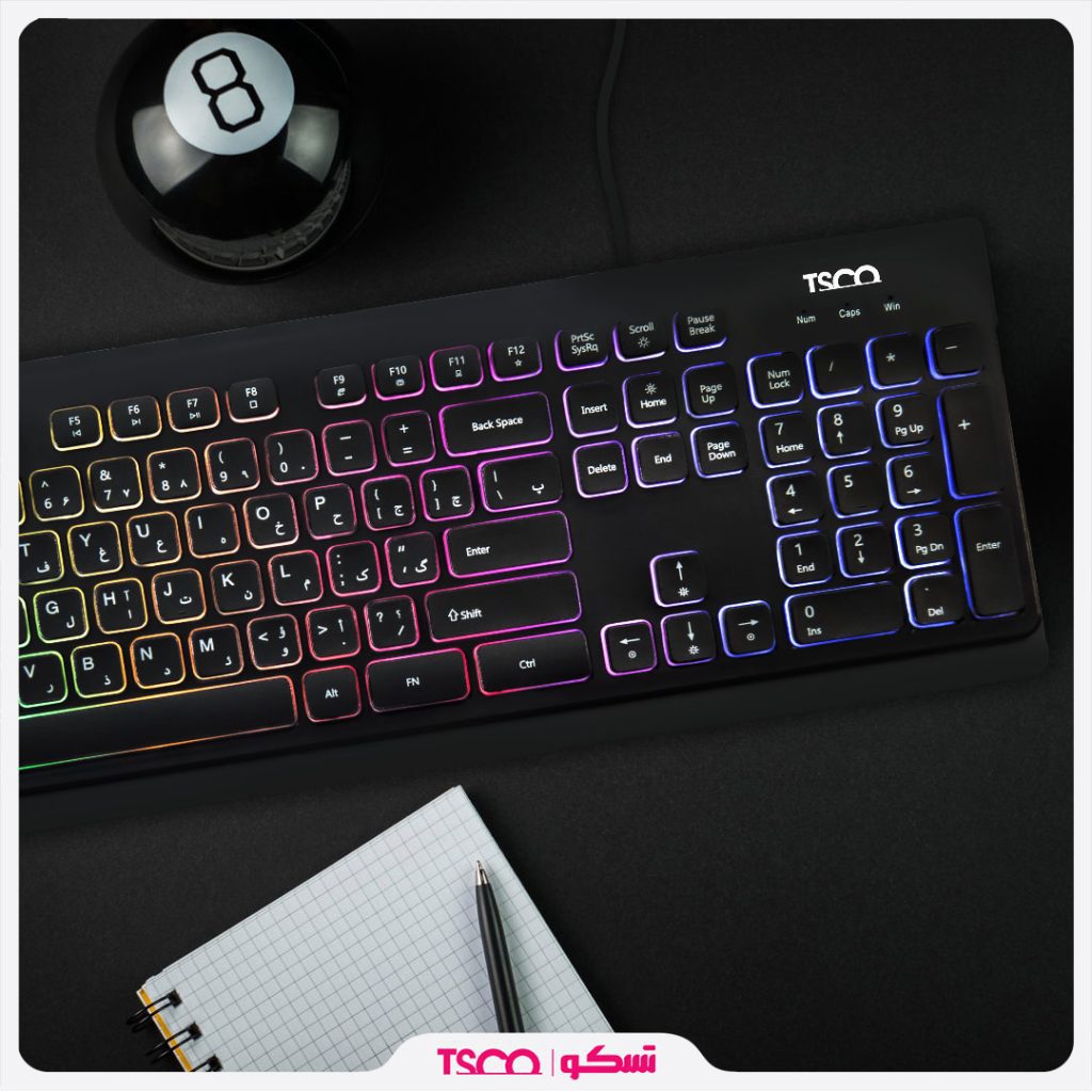 کیبورد تسکو مدل TK 8031 » تسکو TSCO