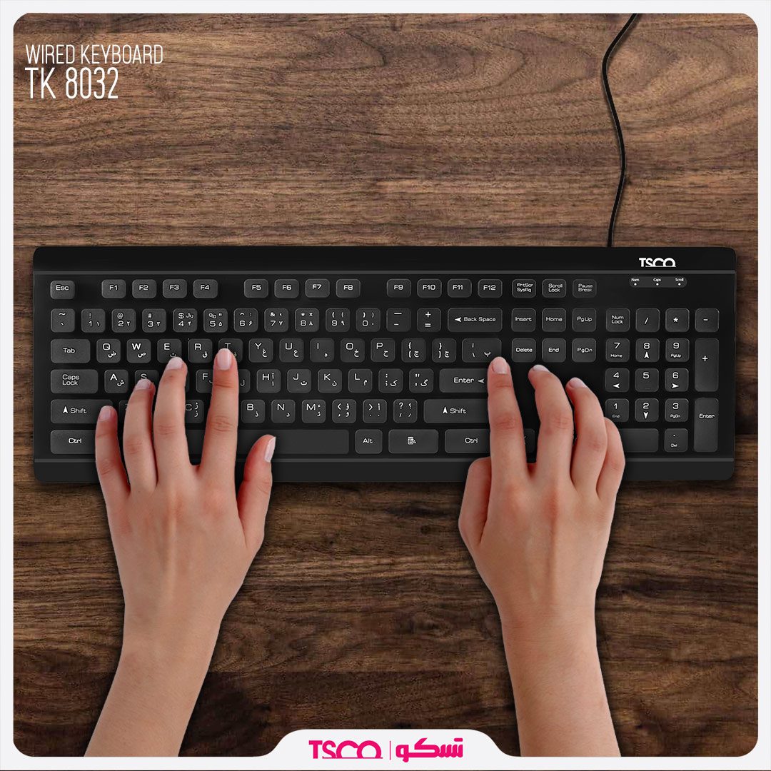 کیبورد تسکو مدل TK8032 – آنلاین‌شاپ اکسل‌لرن