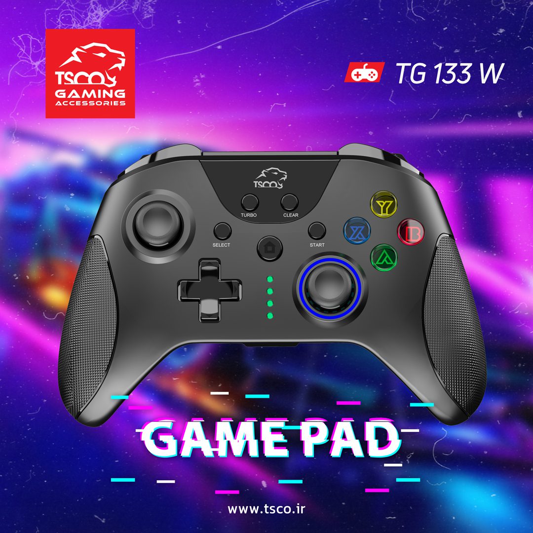 گیم پد تسکو مدل TG 133W » تسکو TSCO
