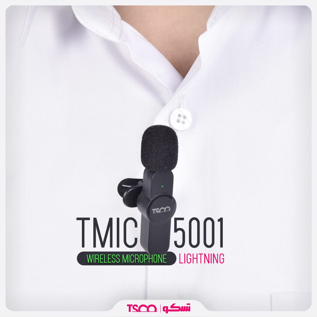 میکروفون یقه ای تسکو مدل TMIC-5001