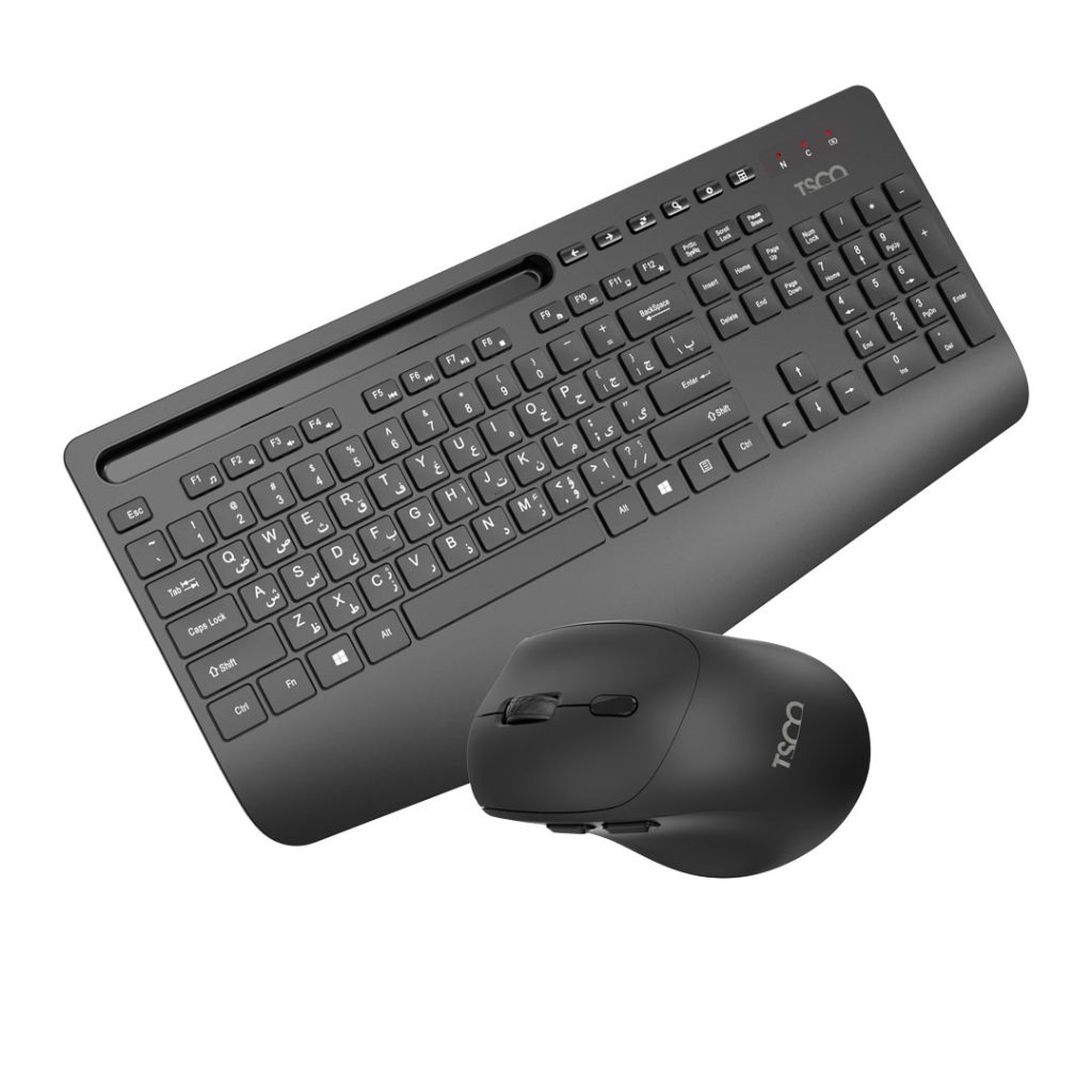 کیبورد و ماوس تسکو مدل TKM 7025 W » تسکو TSCO